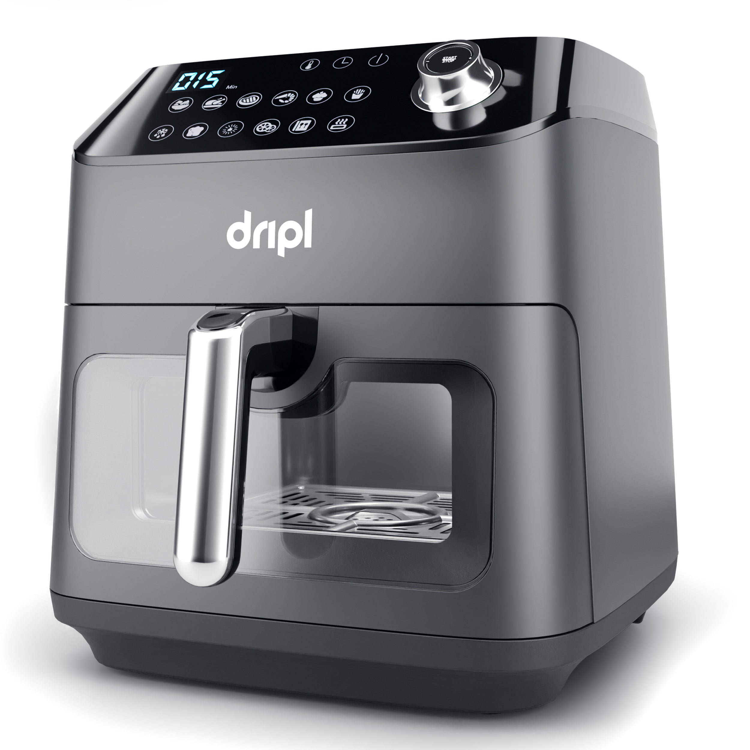 Dripl Hot Air Fryer 5,7L with LCD Touch Screen